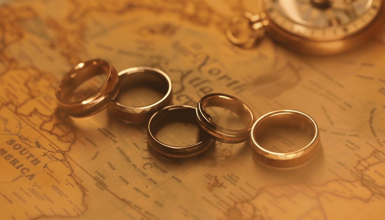 Men's Engagement Ring Colors: Metals, Gemstones & Unique Inlays