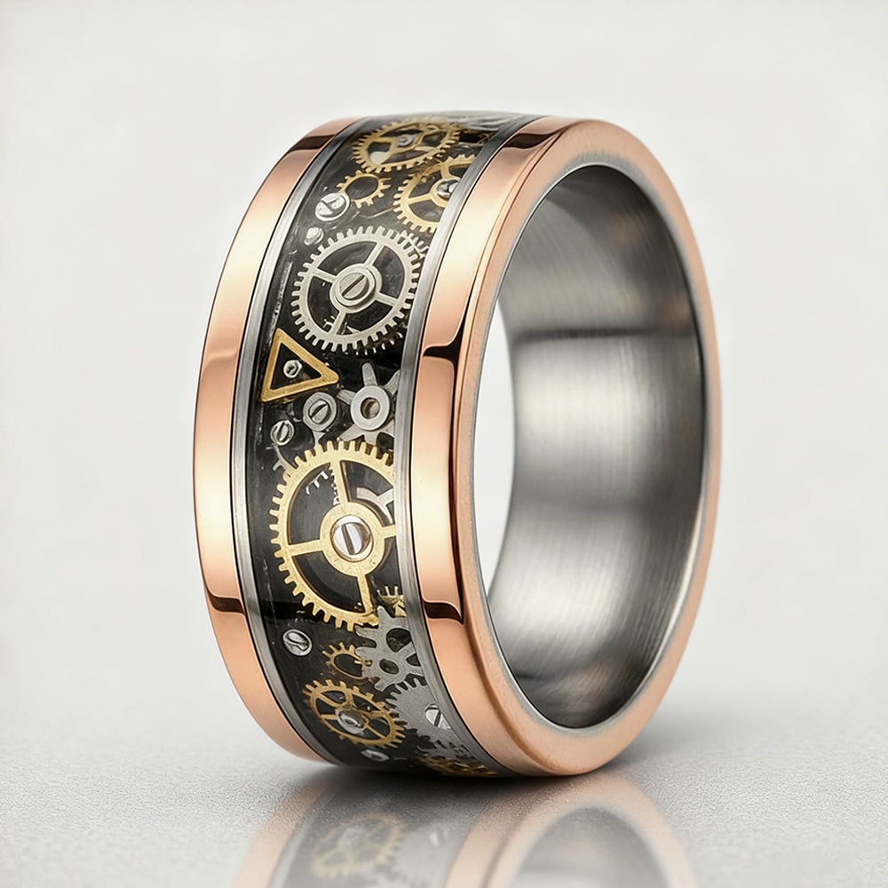 The Parachute | Tungsten Ring with Unique Parachute Cord | Gentlebands